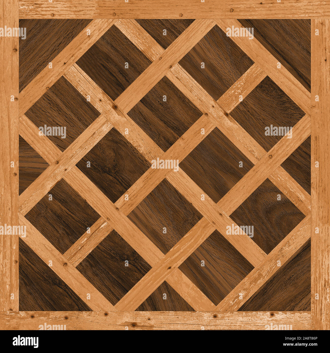 tiles, wooden geometric shapes, wooden floor tile Stock Photo - Alamy