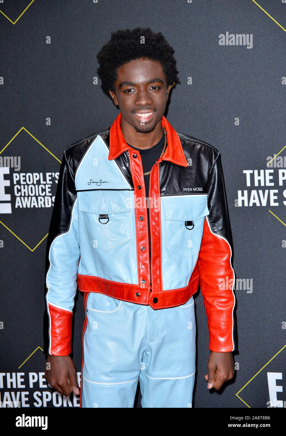 SANTA MONICA, USA. November 11, 2019: Caleb McLaughlin at the 2019 E ...