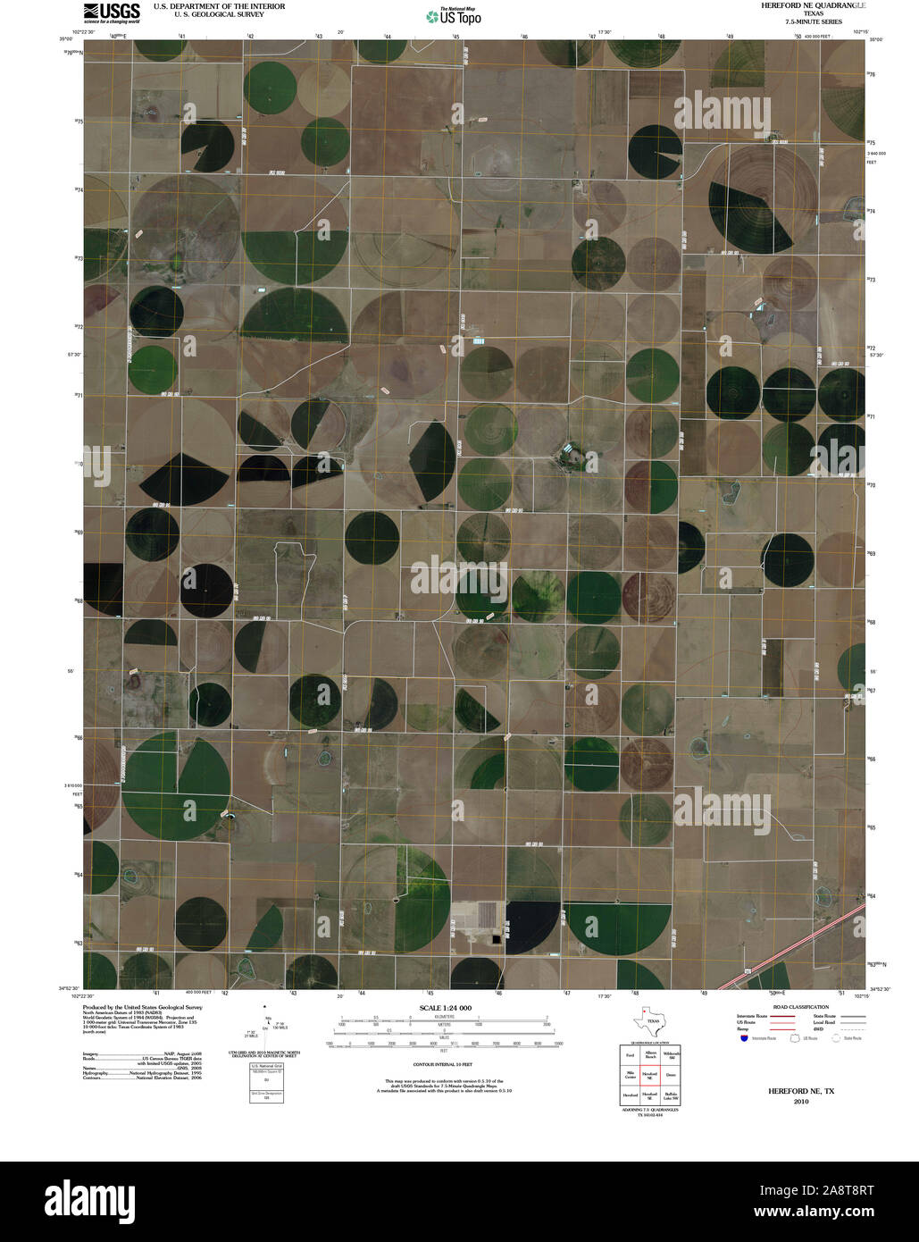 Hereford map Cut Out Stock Images & Pictures - Alamy