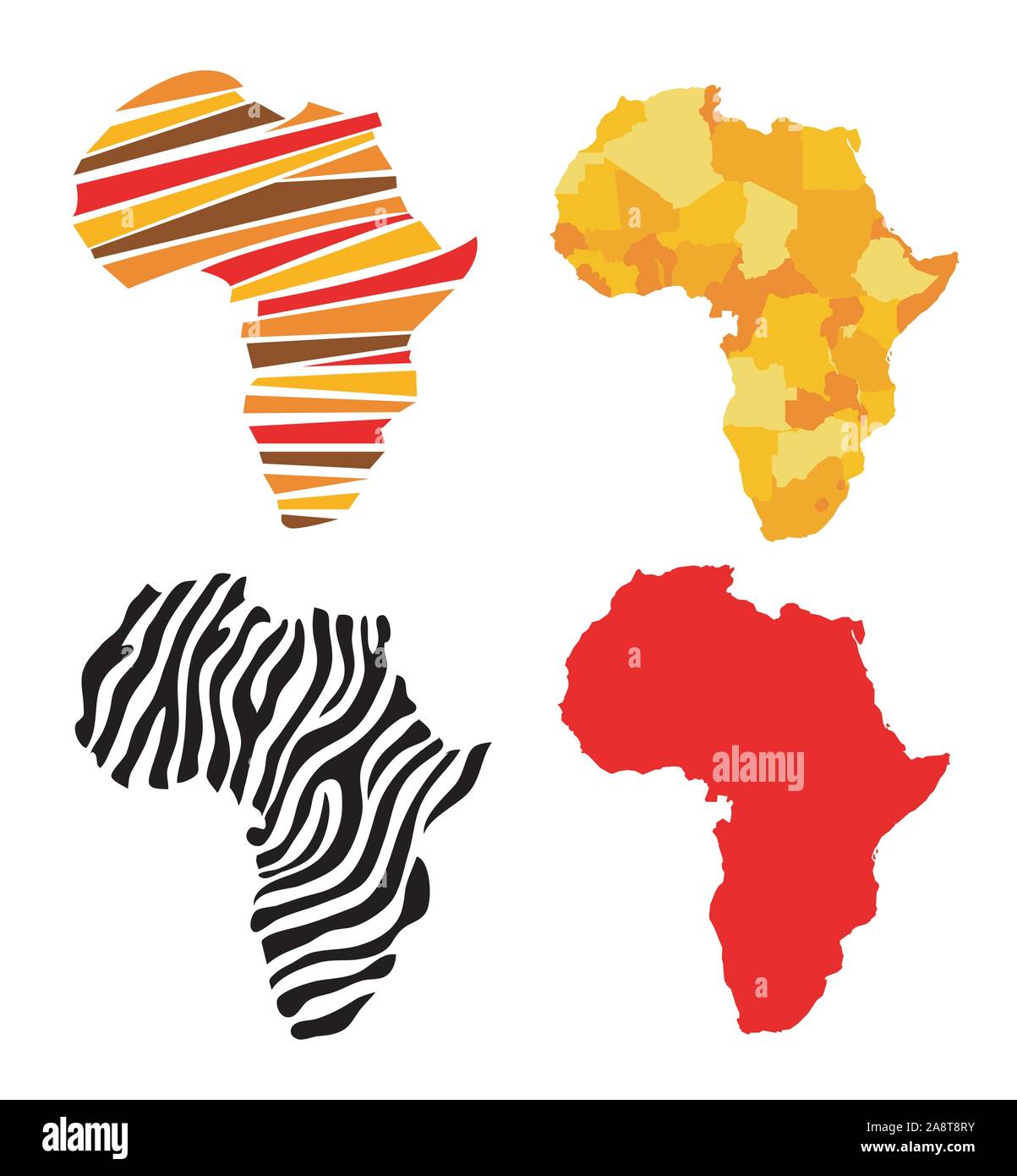 Africa map vector illustration Stock Vector Image & Art - Alamy