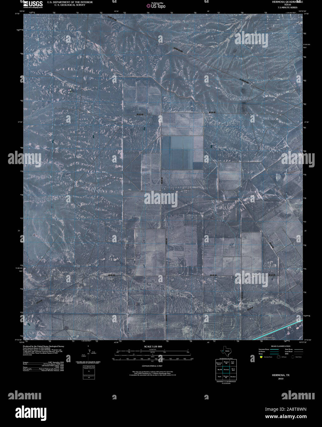 Map of hermosa hi-res stock photography and images - Alamy
