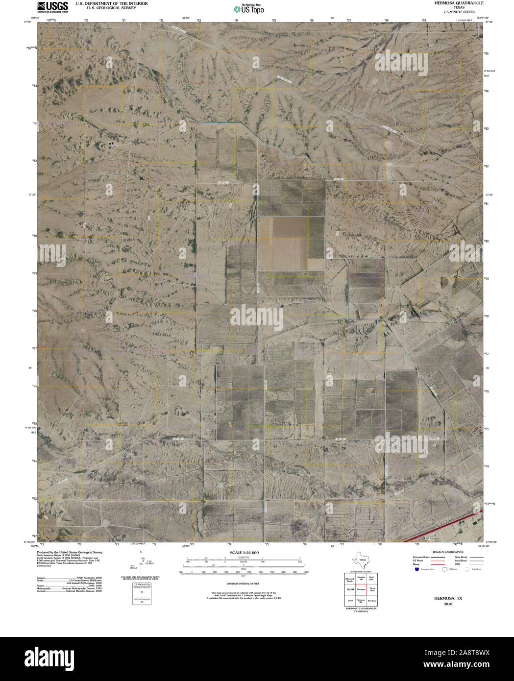 Map of hermosa hi-res stock photography and images - Alamy