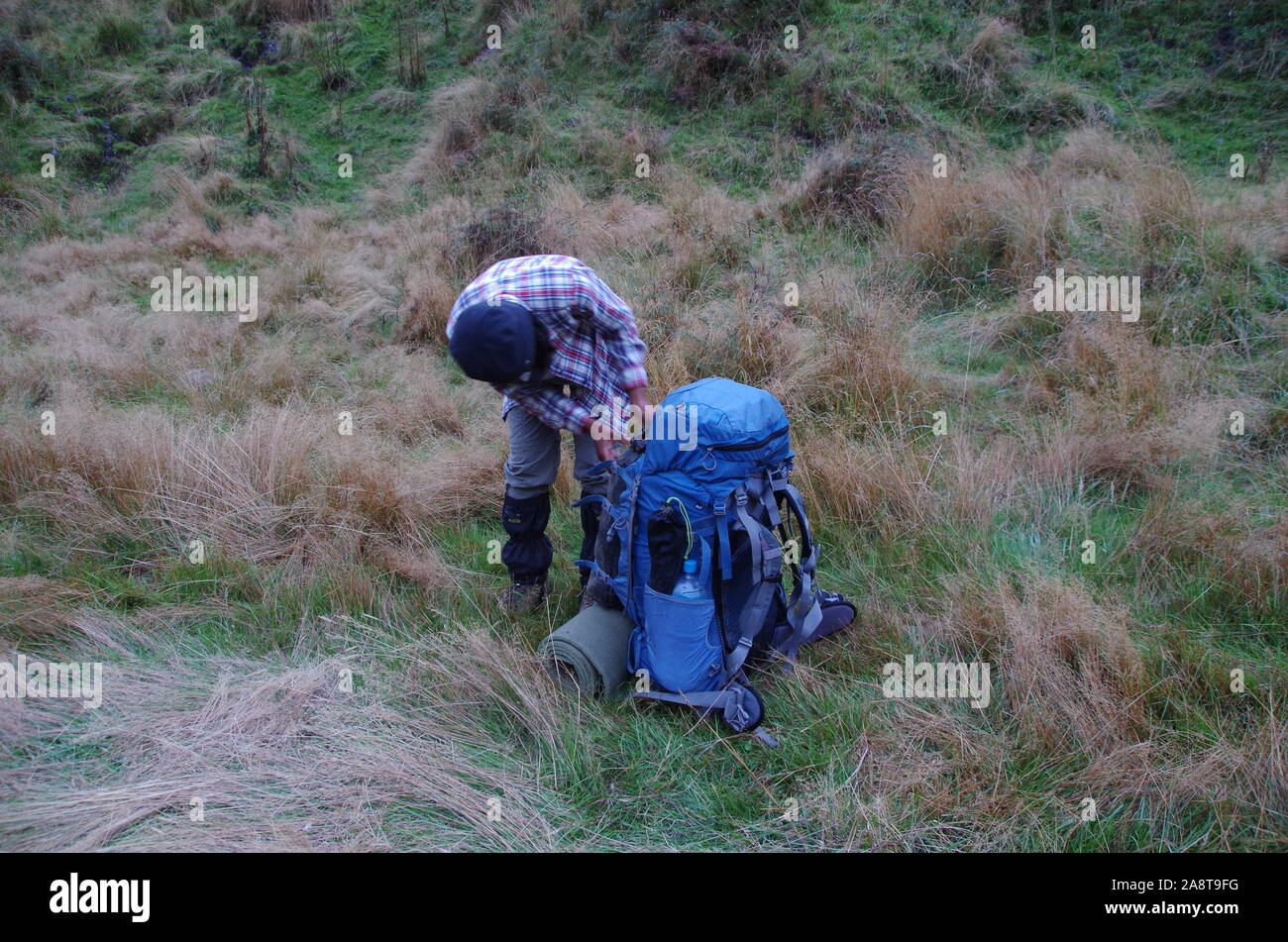 Te Araroa Trail. Motatapu Alpine Track. South Island. New Zealand Stock ...