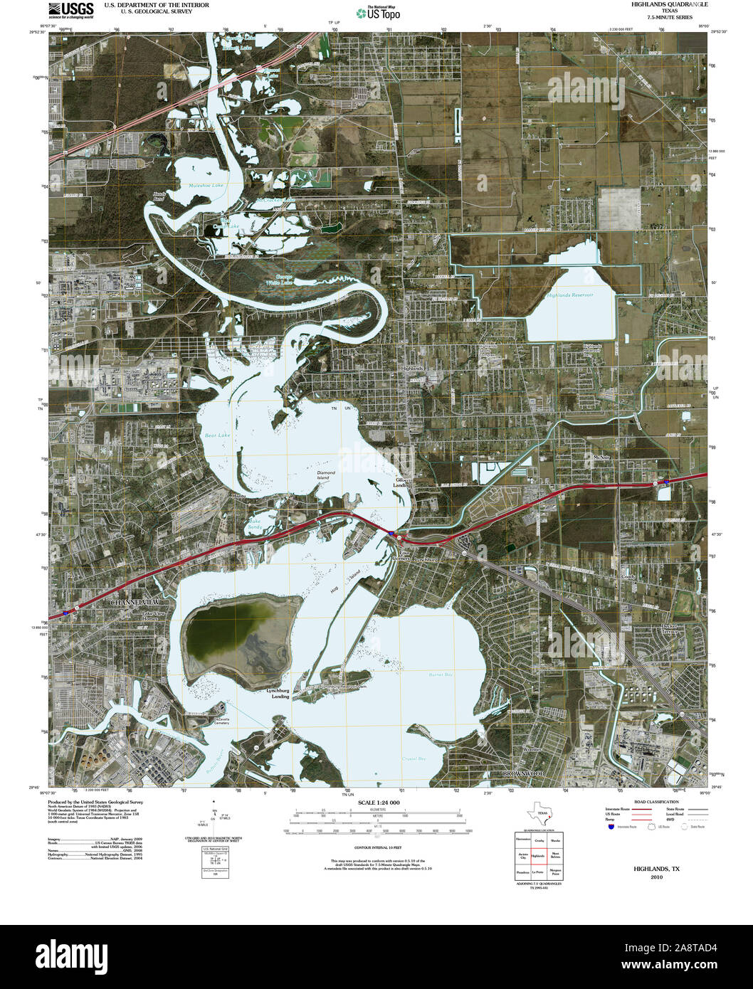 Highlands historical map hi-res stock photography and images - Alamy