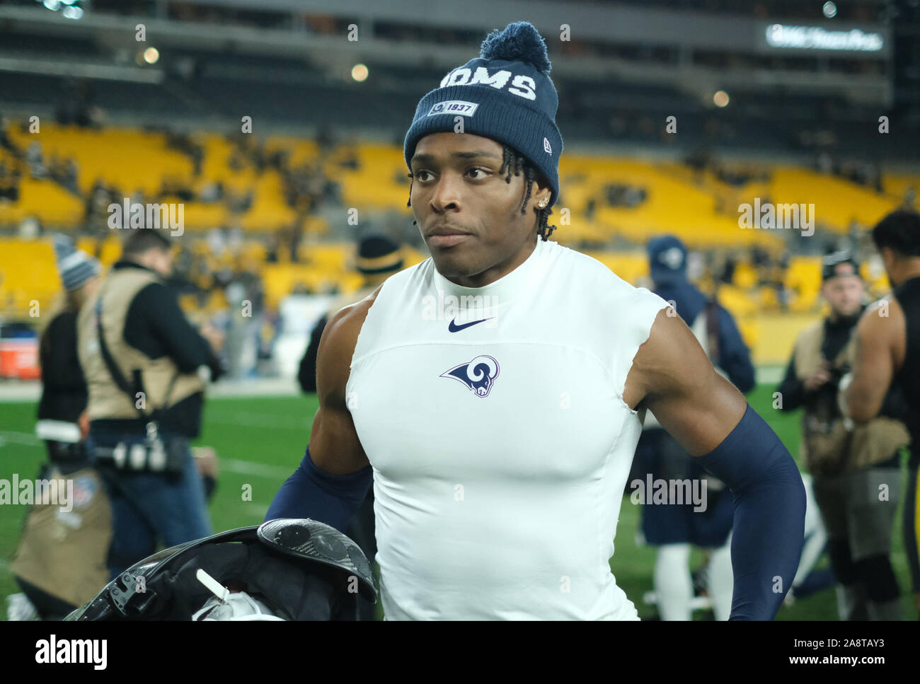Pittsburgh, PA, USA. 10th Nov, 2019. Jalen Ramsey #20 (CB) during the ...