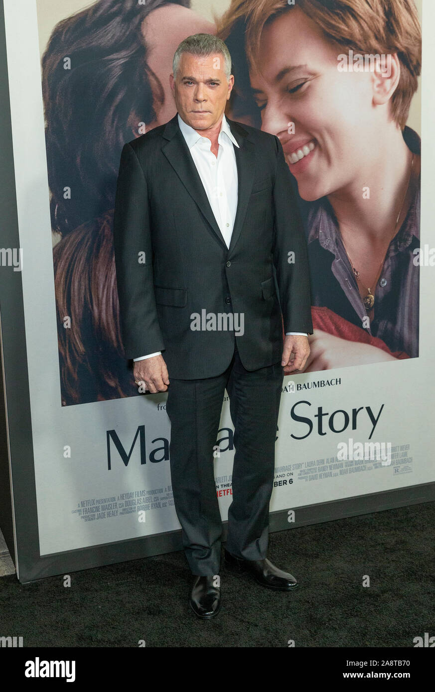 New York, United States. 10th Nov, 2019. Ray Liotta attends premiere of ...