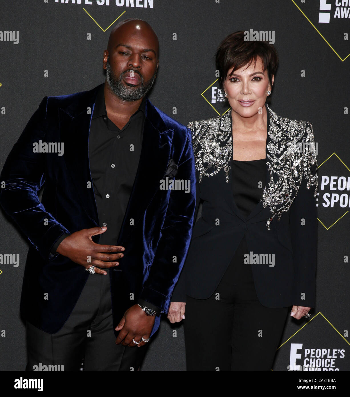Kris Jenner and Corey Gamble Stock Photo - Alamy