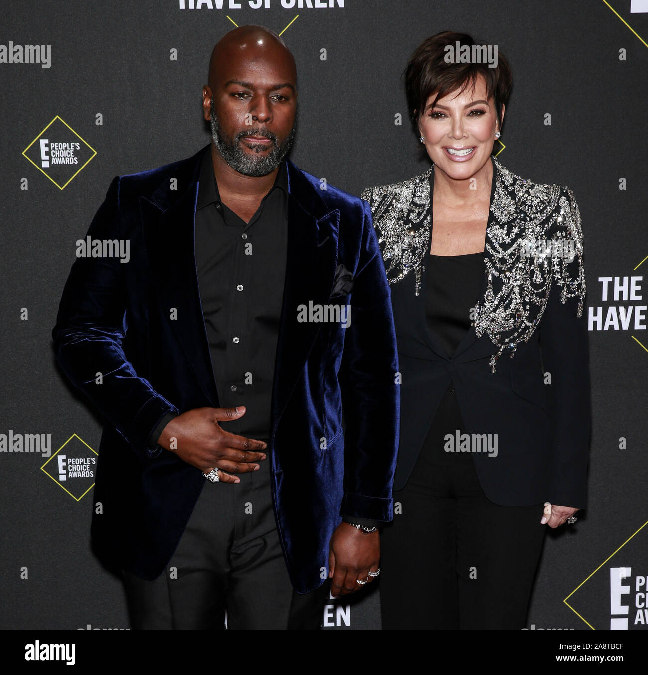 Kris Jenner and Corey Gamble Stock Photo - Alamy