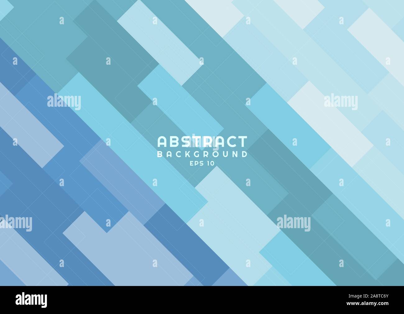 Modern shape background blue tone style line wave complex color desgin ...