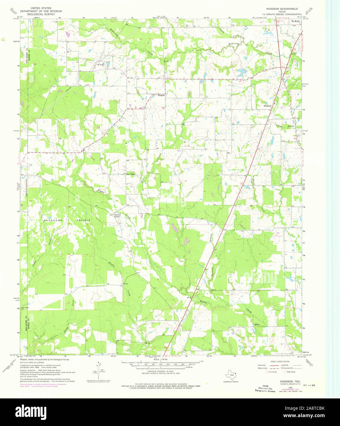 Map of hodgson hi-res stock photography and images - Alamy