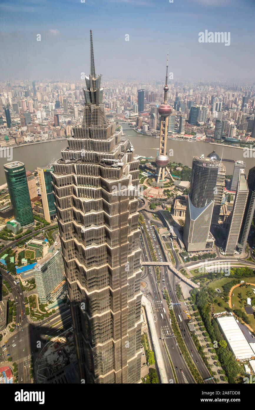 Jin Mao Tower Shanghai, China Stock Photo - Alamy