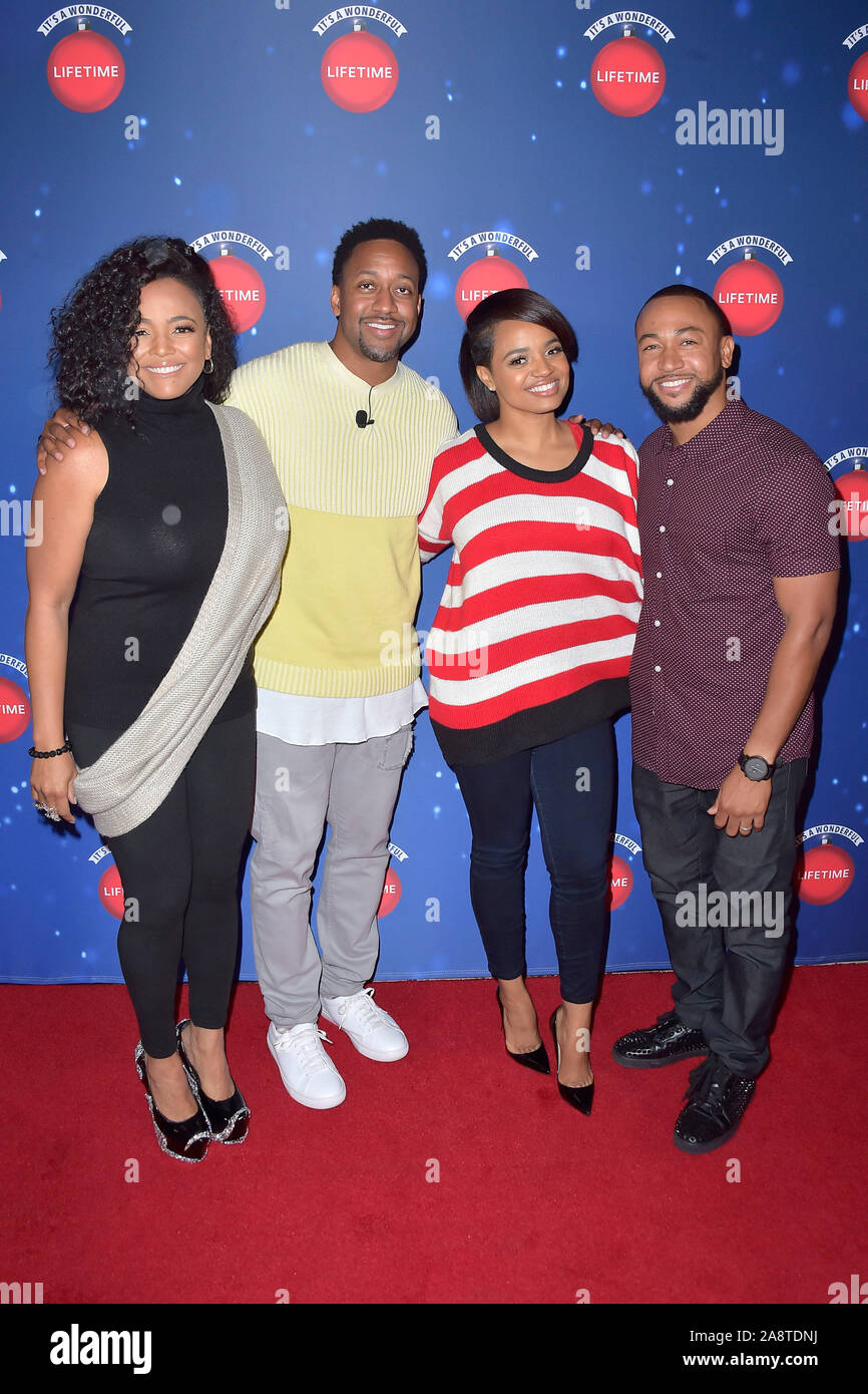 Glendale, USA. 09th Nov, 2019. Kim Fields, Jaleel White, Kyla Pratt and ...