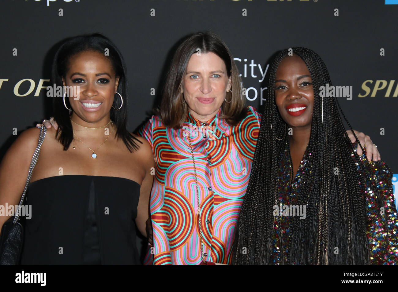 City of Hope Spirit of Life Gala at the Barker Hangar in Santa Monica ...