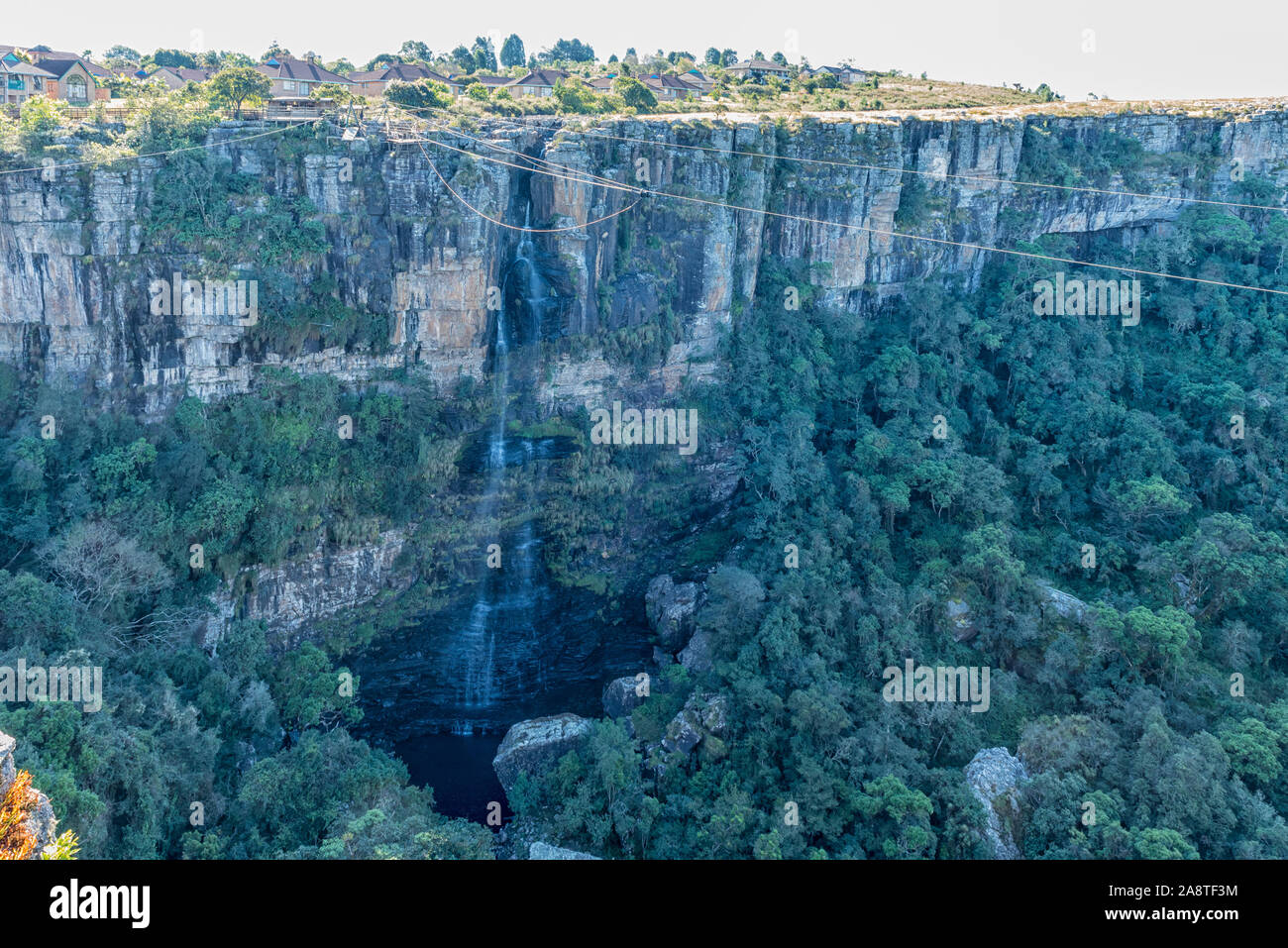 GRASKOP, SOUTH AFRICA - MAY 20, 2019: View of the Panorama Falls at ...