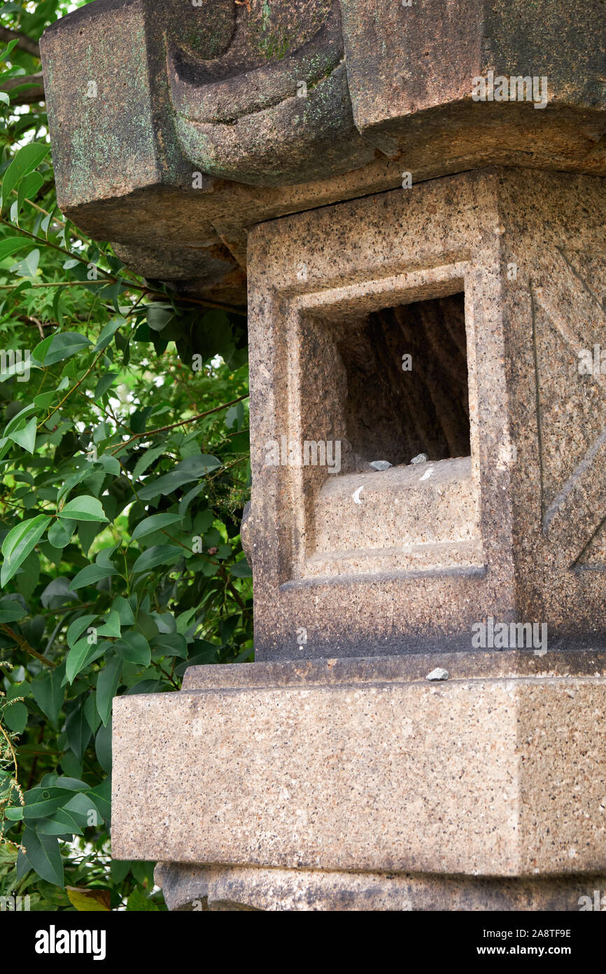 Hibukuro (fire box) where the fire is lit - the component of a ...