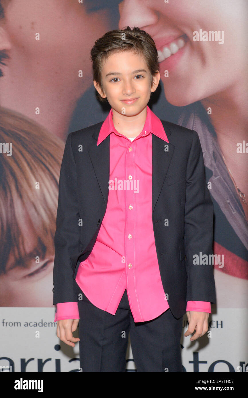 New York, United States. 10th Nov, 2019. Azhy Robertson attends the ...