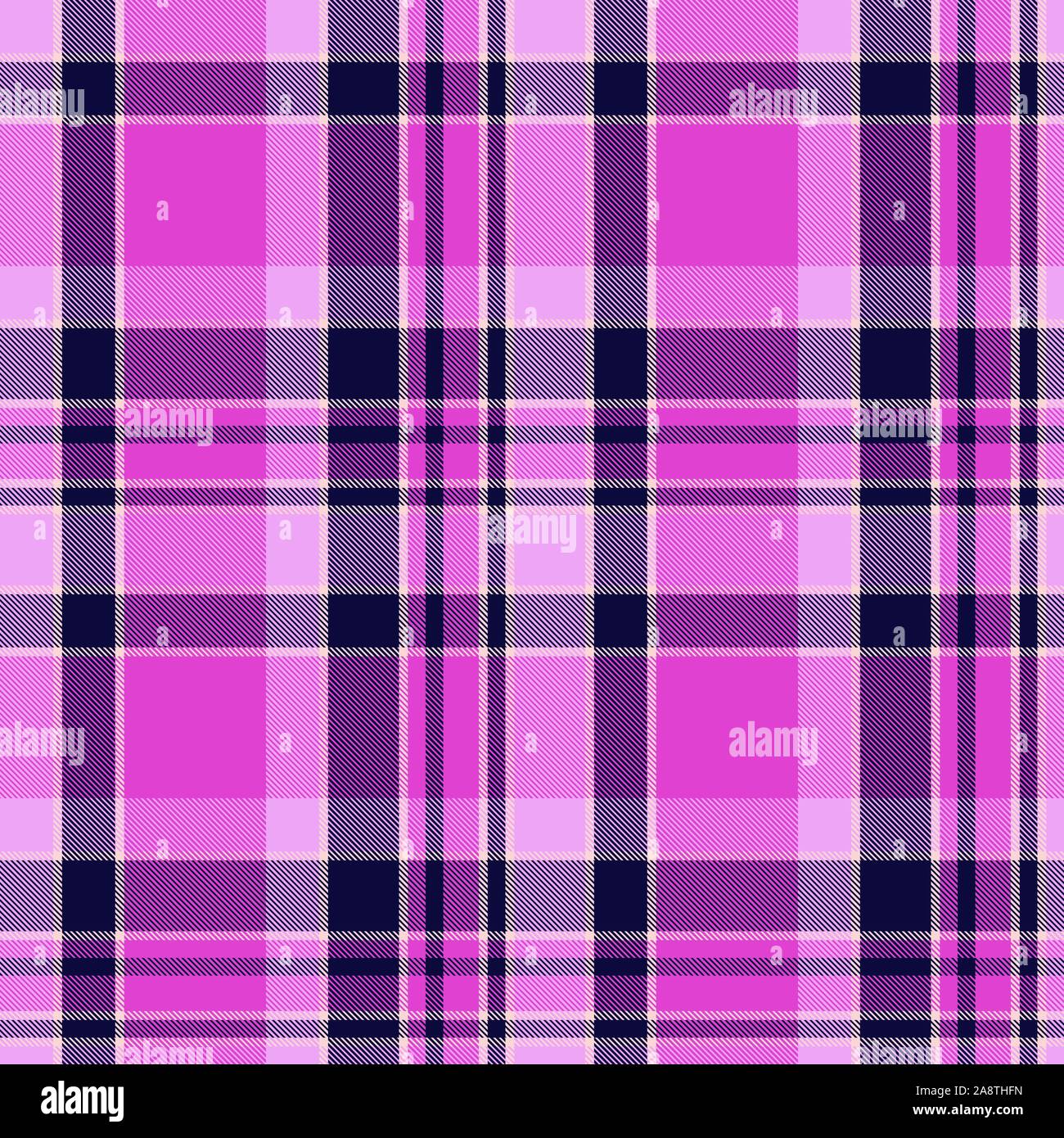 Purple tartan Stock Vector Images - Alamy
