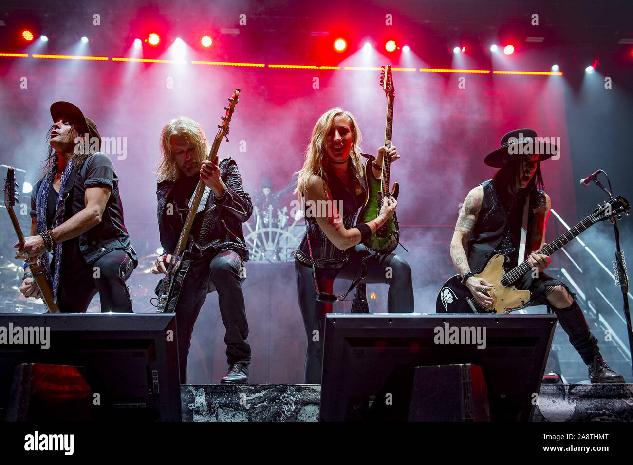 LONDON, ENGLAND: Alice Cooper performs at The O2 Arena Featuring: Ryan ...