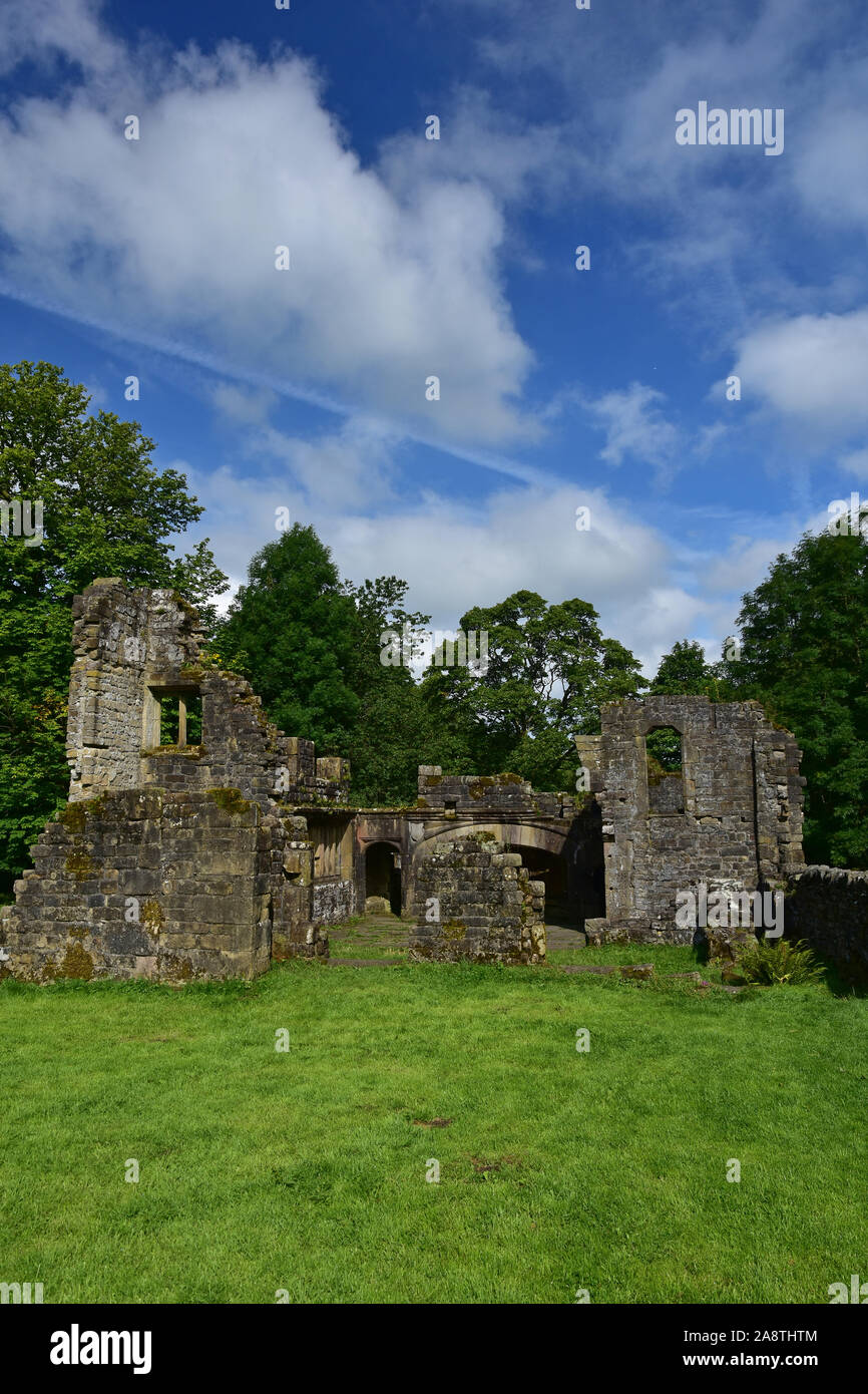 Wycoller Hall , Lancashire Stock Photo - Alamy