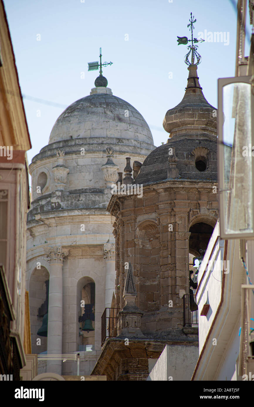 The Old Buildings in Cadiz Stock Photo - Alamy