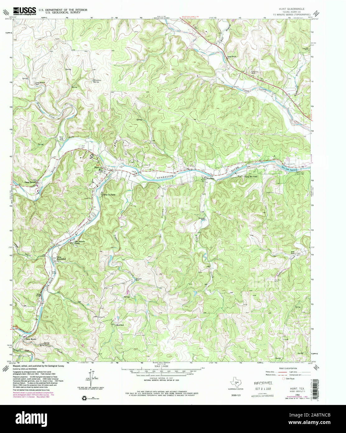 Hunt texas map hi-res stock photography and images - Alamy