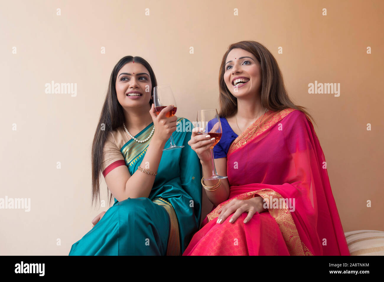 Women in saree hi-res stock photography and images - Alamy