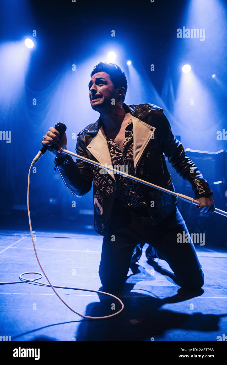 Copenhagen, Denmark. 10th Nov, 2019. The Scottish duo Saint PHNX ...