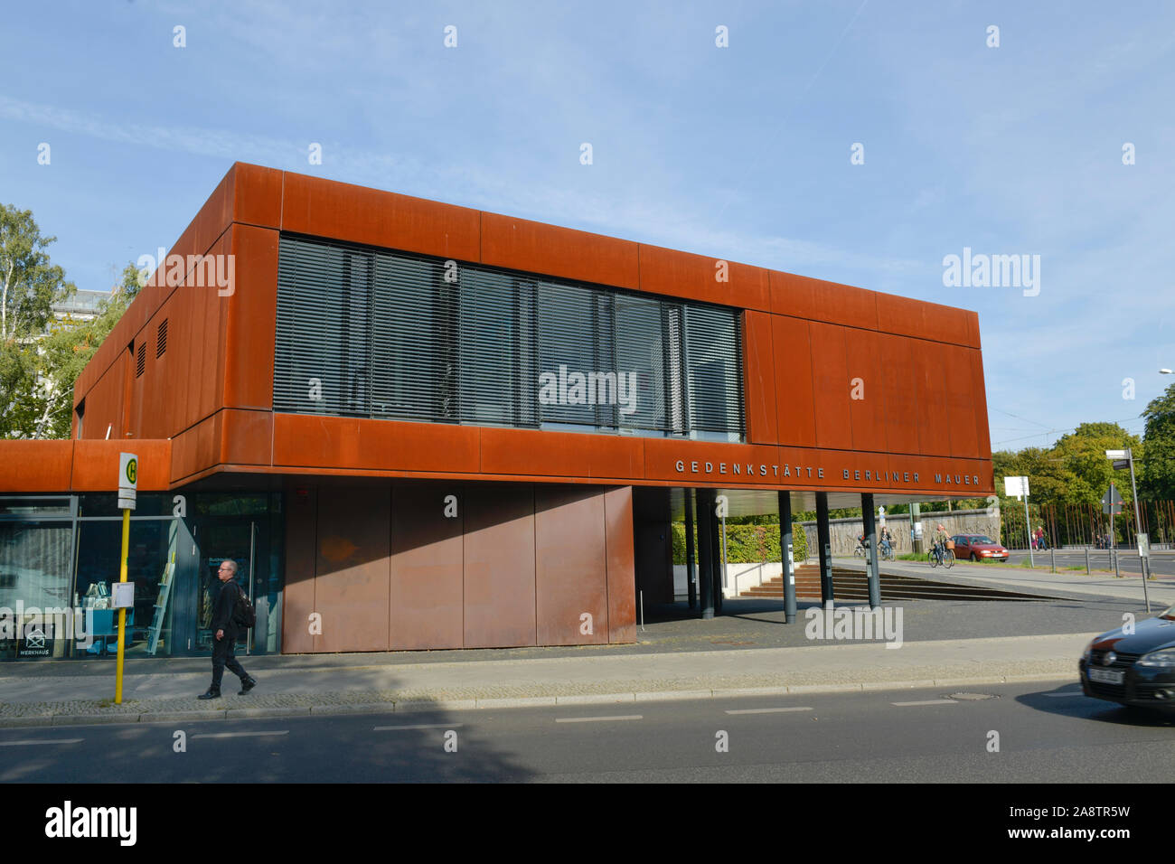 Besucherzentrum, Gedenkstaette Berliner Mauer, Bernauer Strasse, Mitte ...