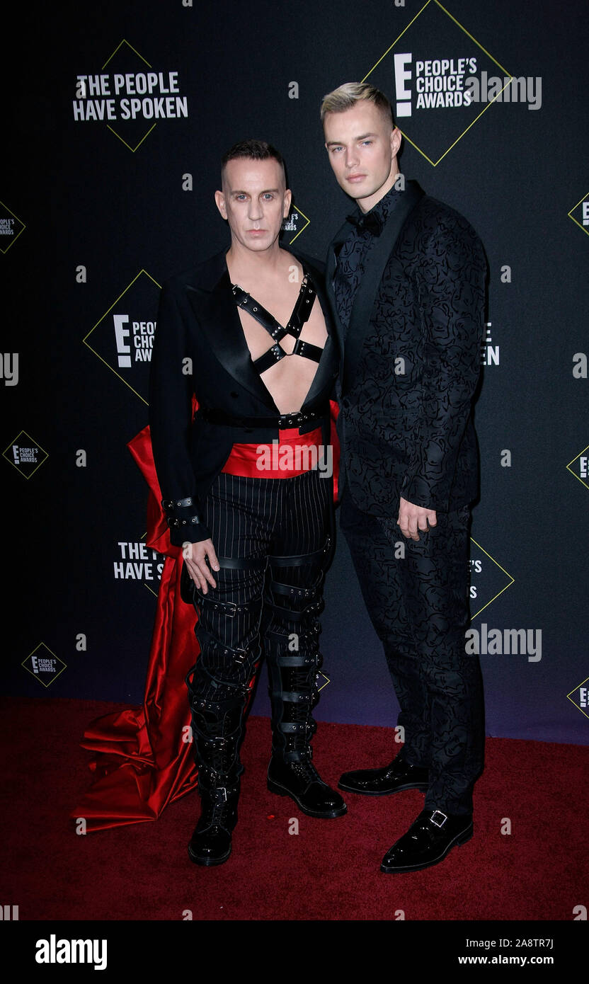 Santa Monica, USA. 10th Nov 2019. Jeremy Scott, Denek Kania attend the ...