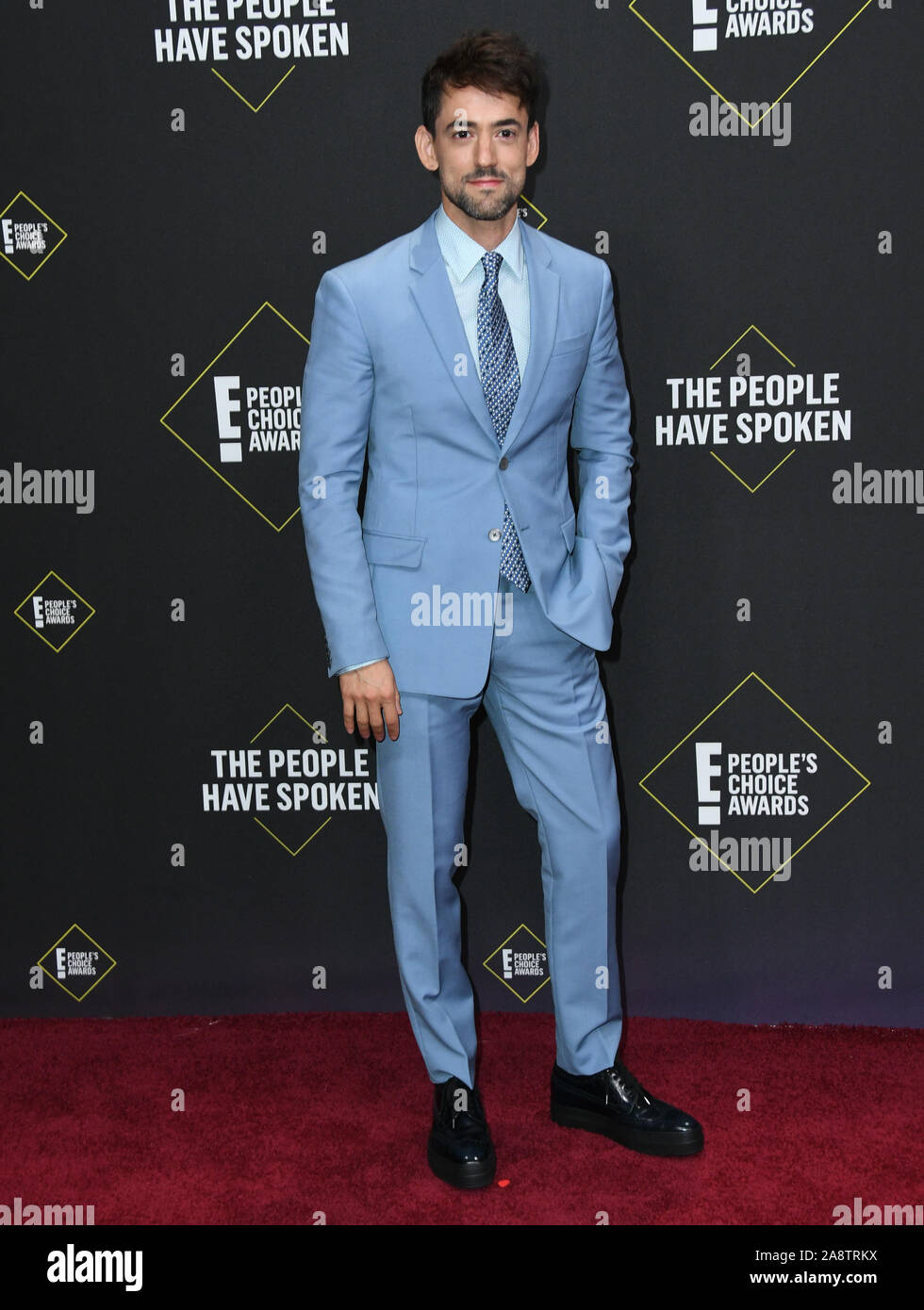 Santa Monica, California, USA. 10th Nov, 2019. Luis Gerardo Mendez ...