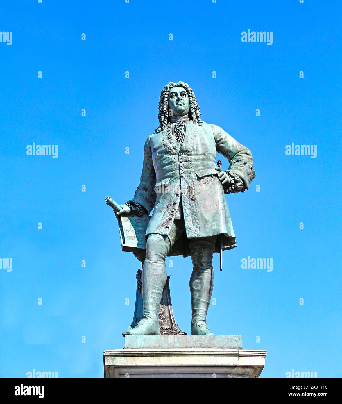 Händel monument hi-res stock photography and images - Alamy