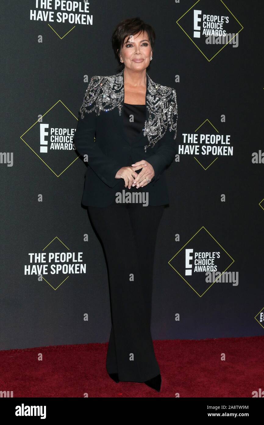 Santa Monica, CA, USA. 10th Nov, 2019. Kris Jenner at arrivals for E ...