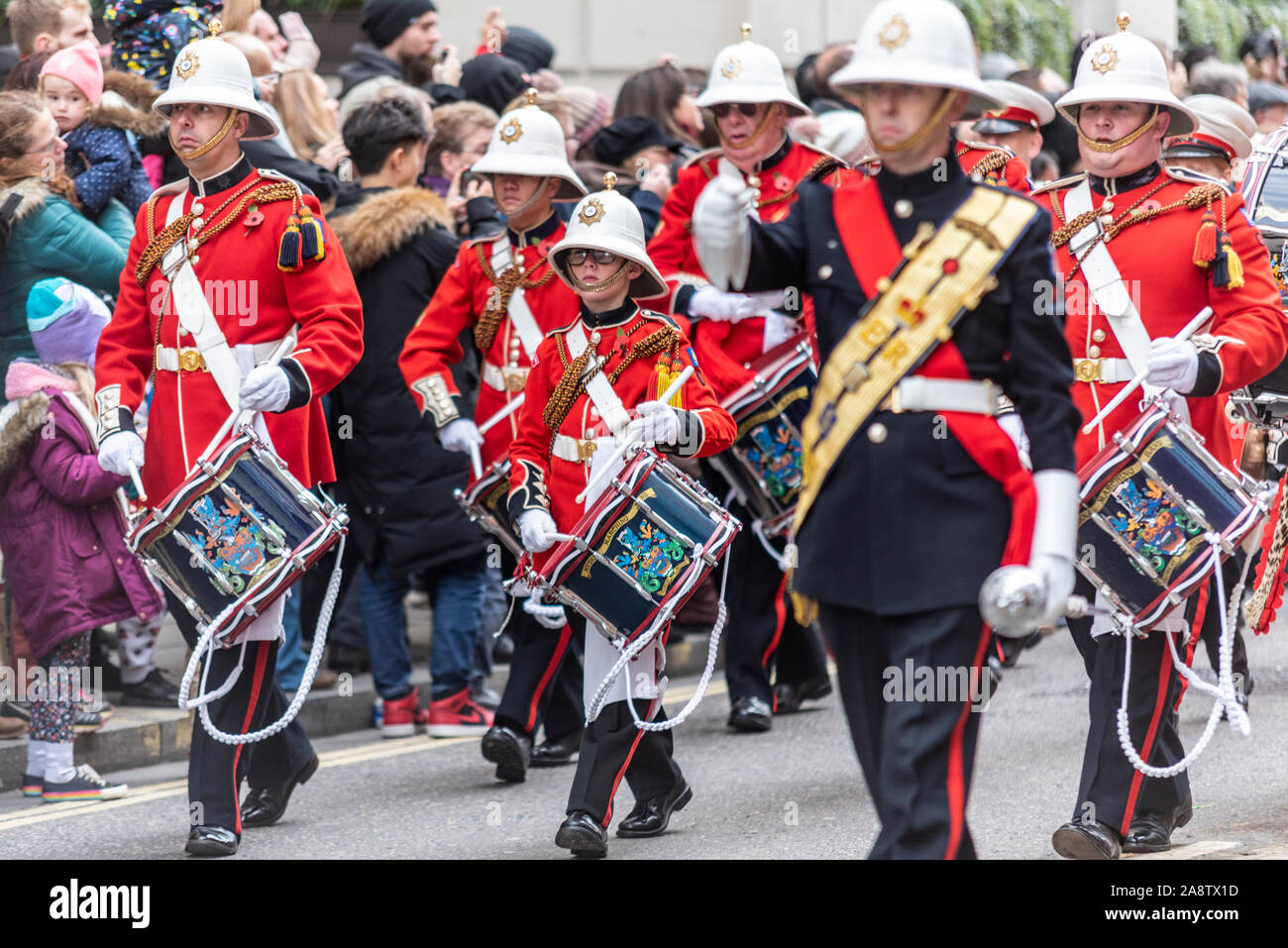 Medina Marching Band at the Lord Mayor's Show Parade in City of London ...