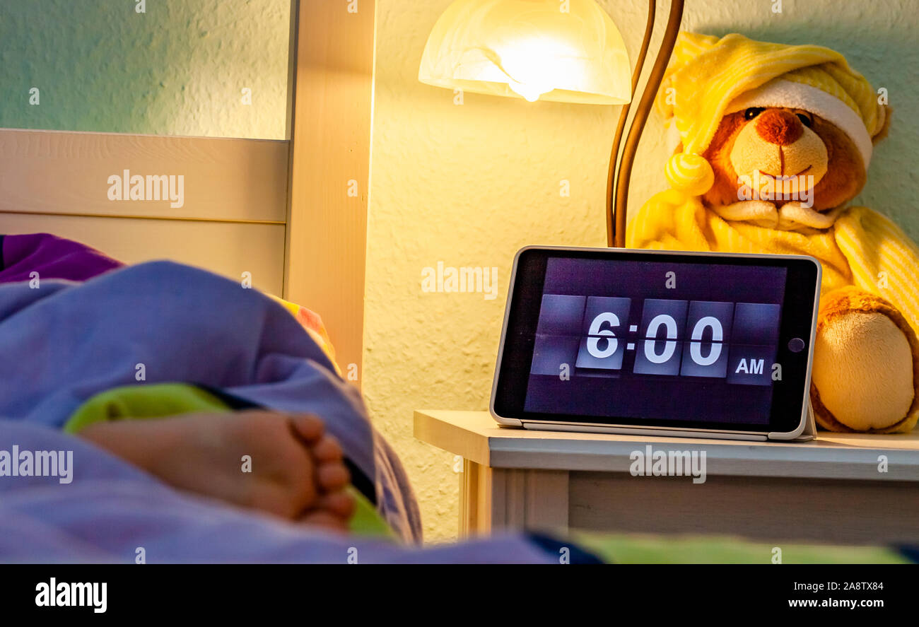 Alarm Clock 6 Am High Resolution Stock Photography and Images - Alamy