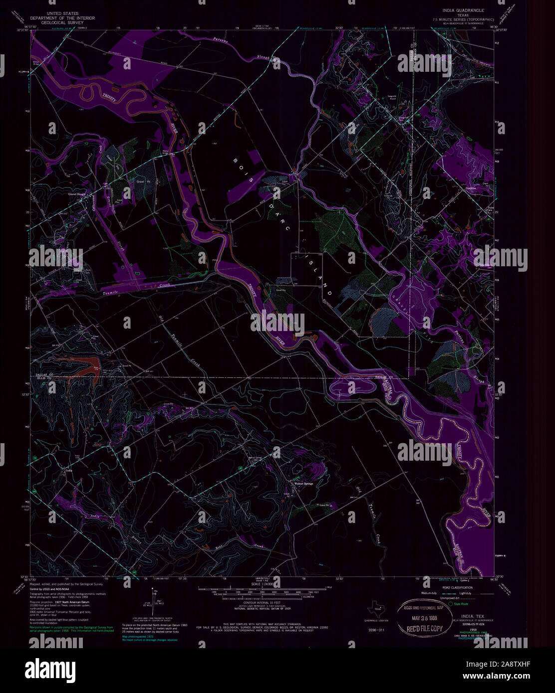 Survey of india maps hi-res stock photography and images - Alamy