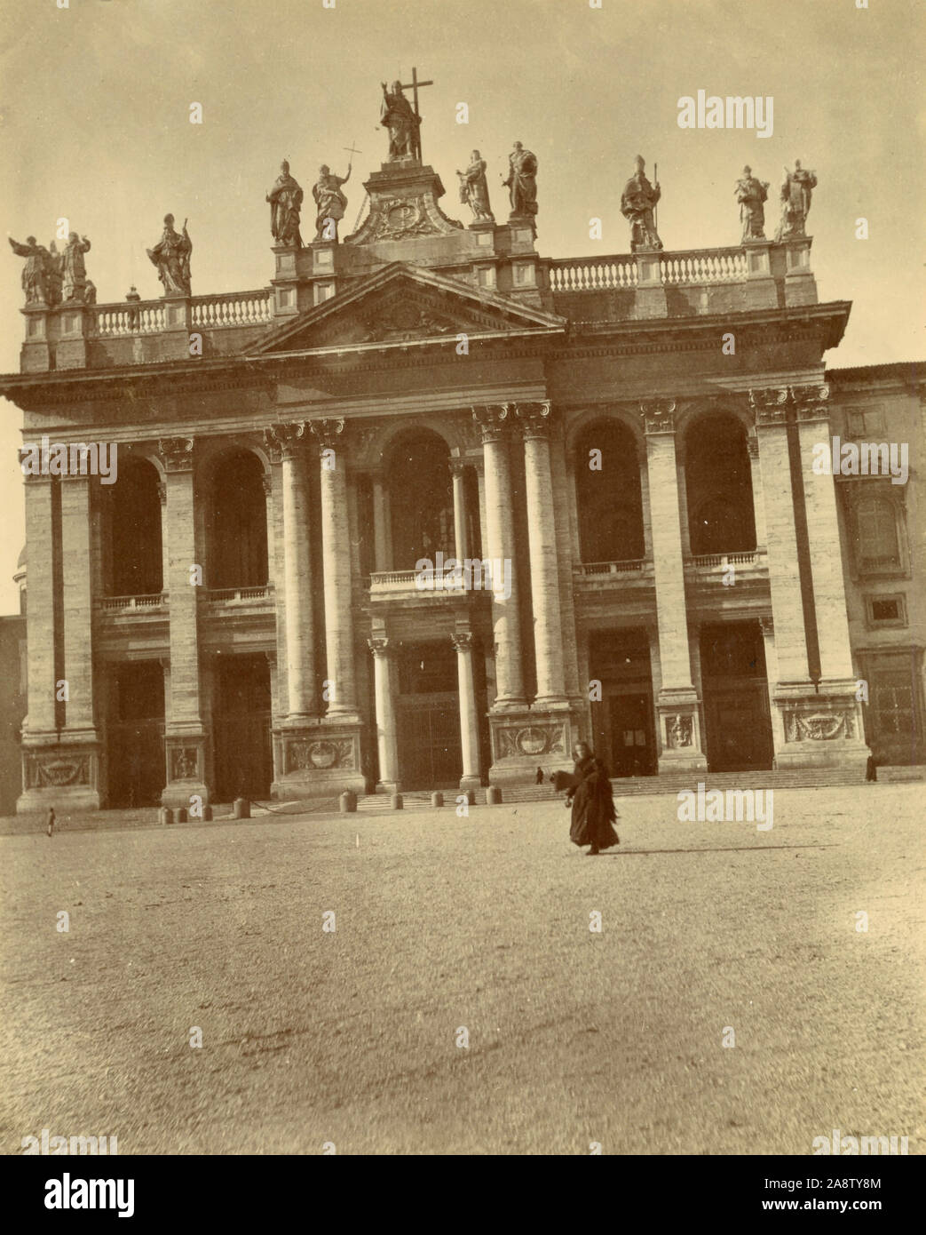 Rome view 1900s hi-res stock photography and images - Alamy