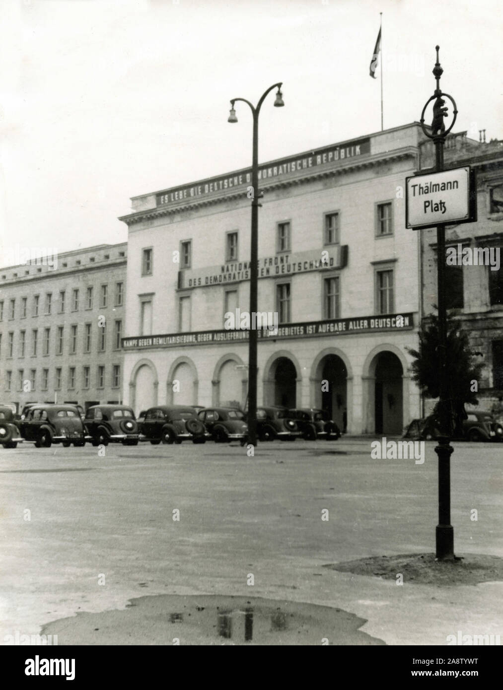 Reconverted Sovietic German after the war: Wilhelmplatz renamed ...
