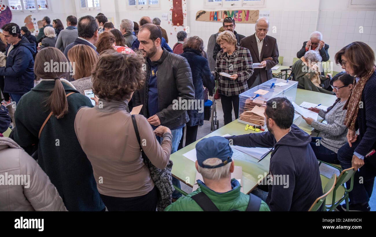 Spanish general election were held on Sunday, 10 November 2019, to ...