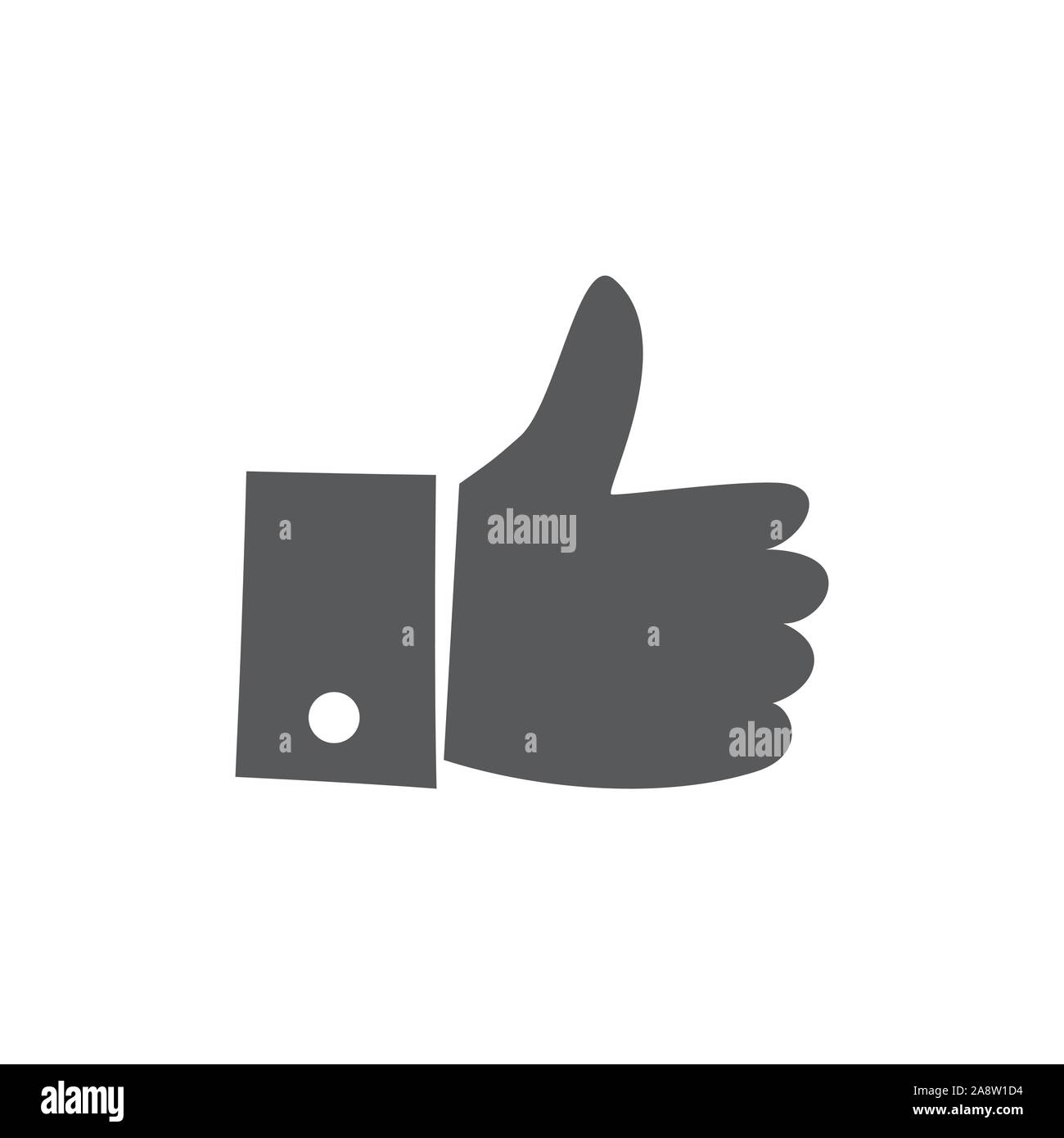 Like symbol icon blue Stock Vector Images - Alamy