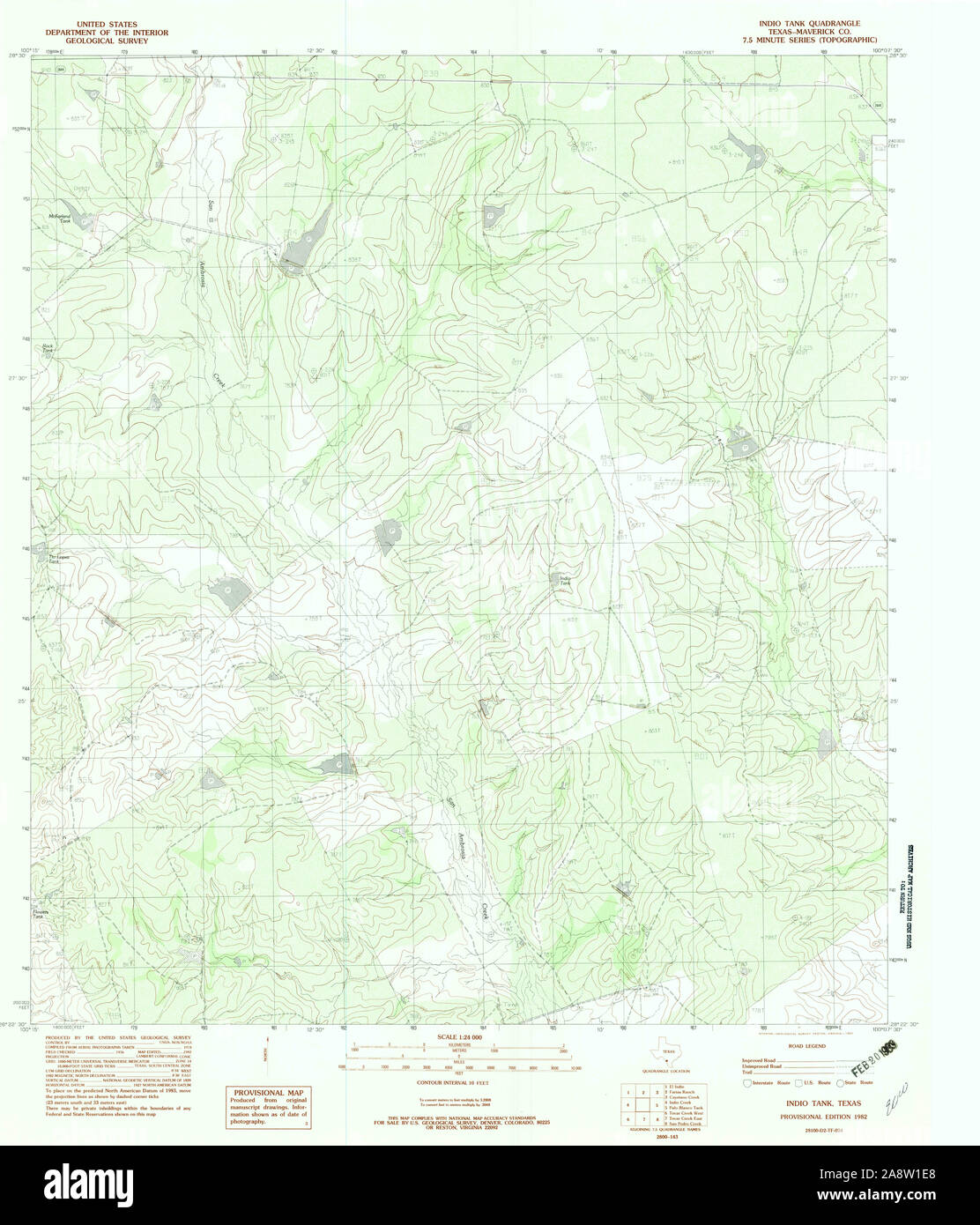 Map of indio hi-res stock photography and images - Alamy