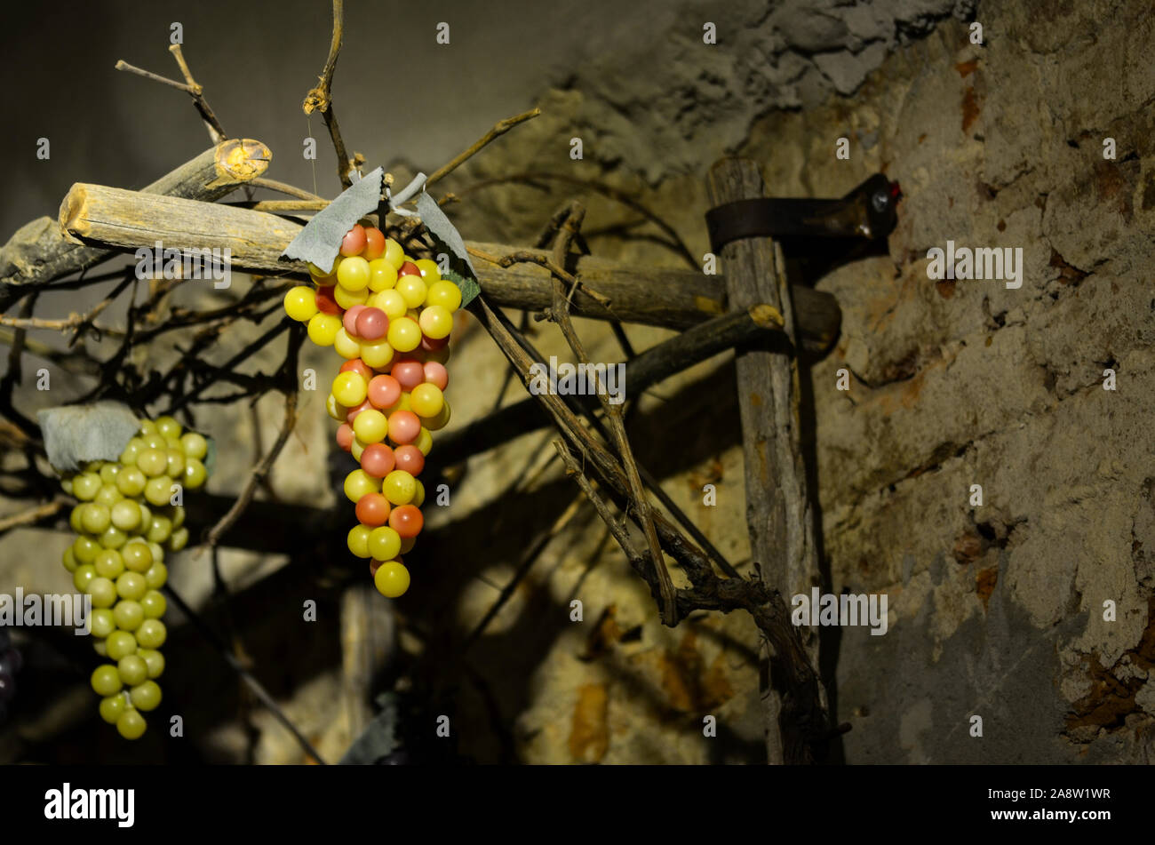 abstract wall design on the historical streets of spanish cities Stock ...