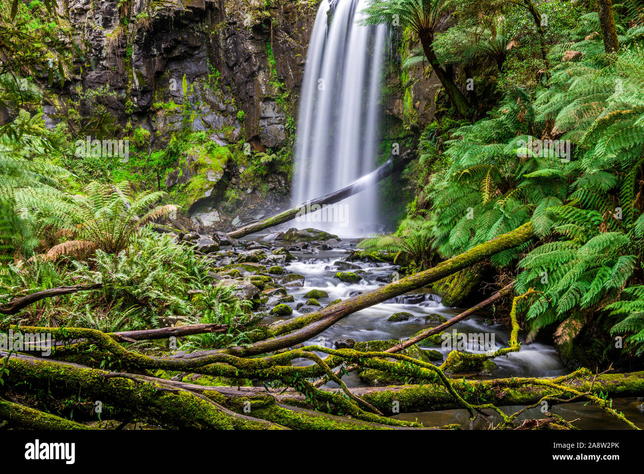 Hopetoun falls in otway national park hi-res stock photography and ...