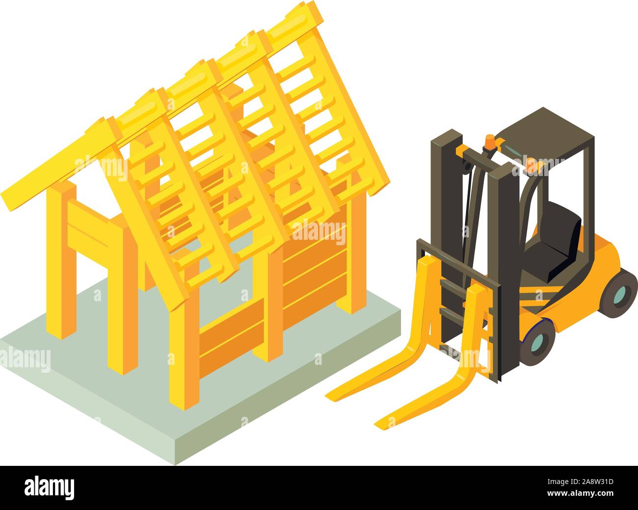 Loading icon, isometric style Stock Vector Image & Art - Alamy