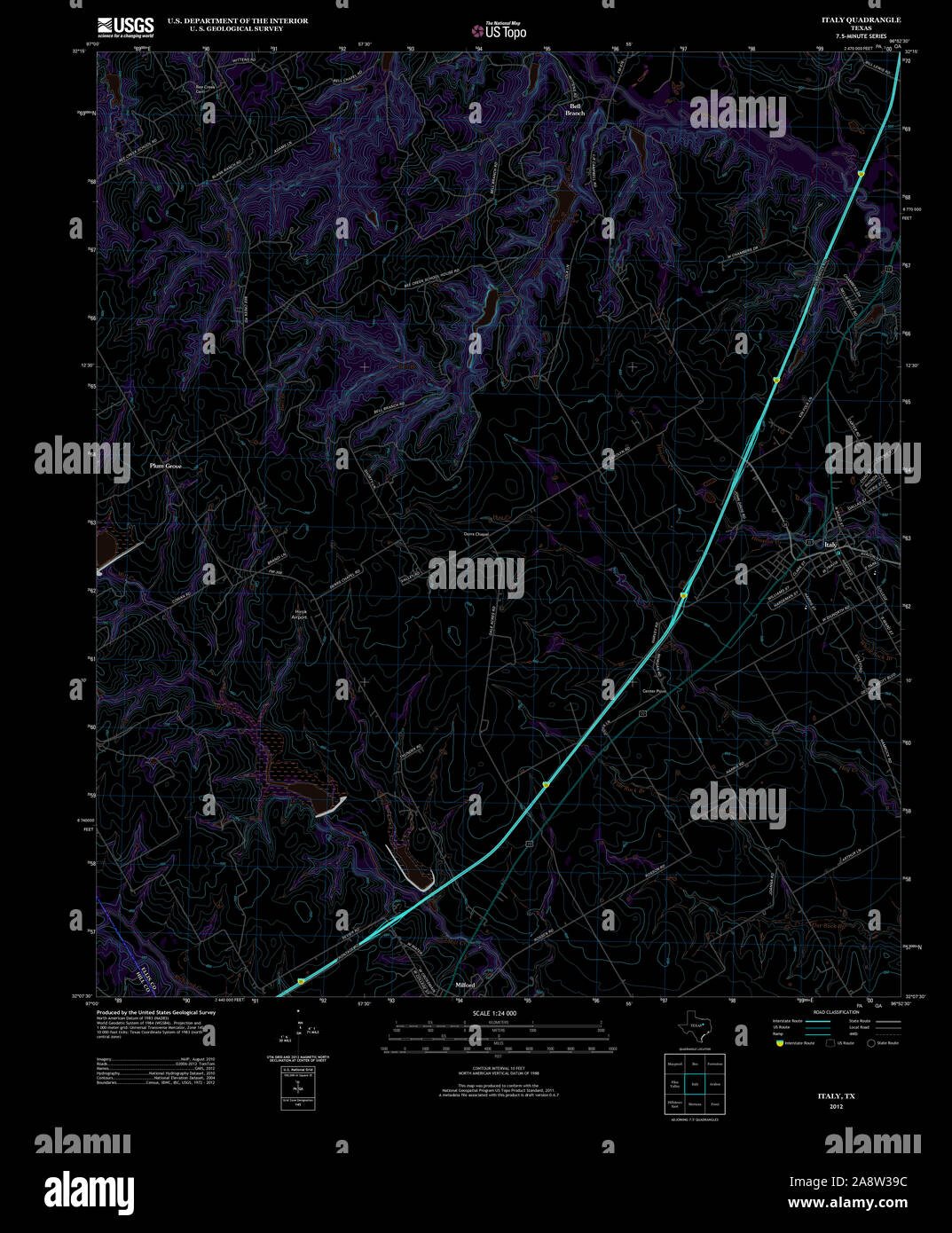 Geological map italy hi-res stock photography and images - Alamy