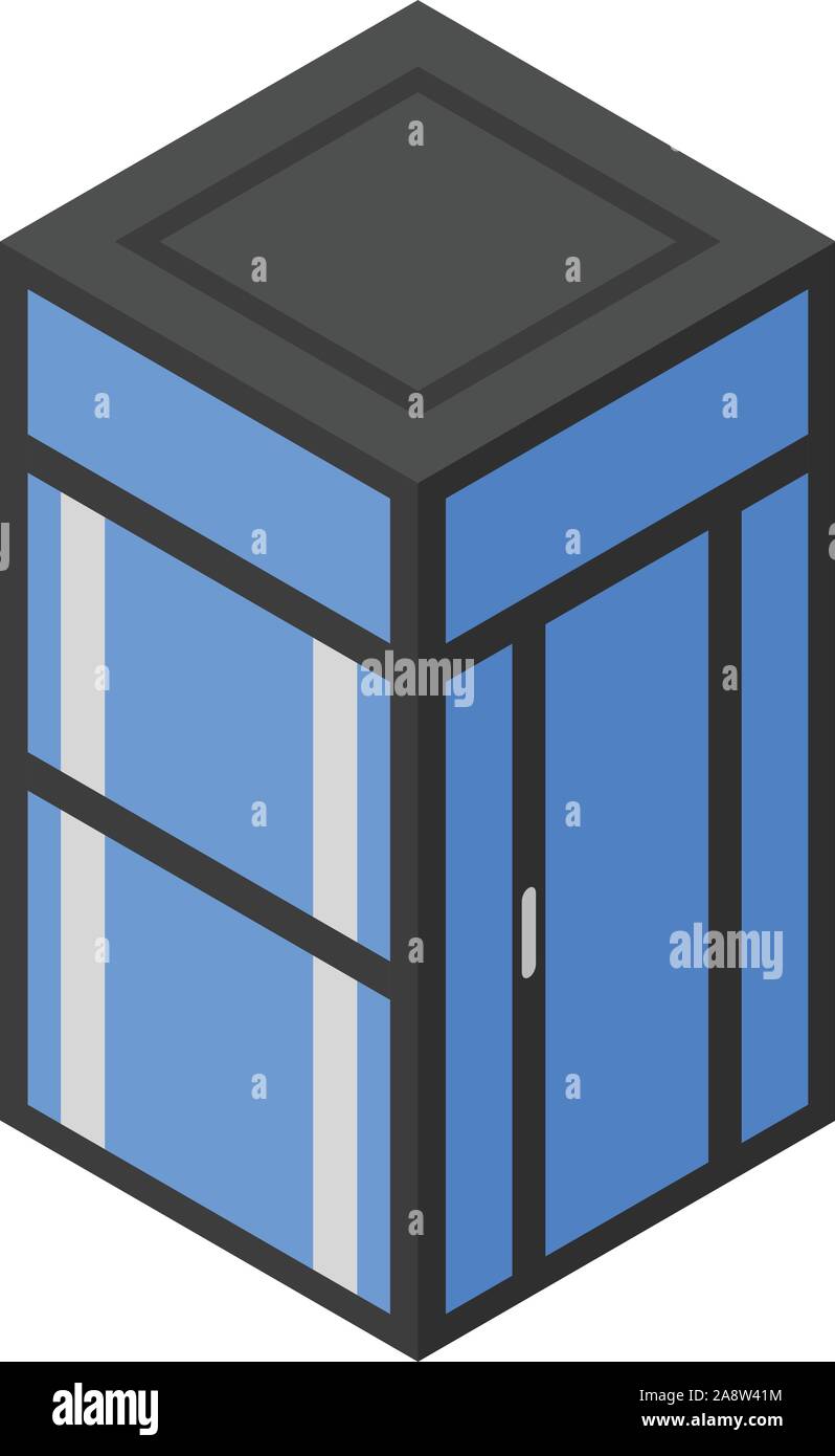 Elevator girl Stock Vector Images - Alamy