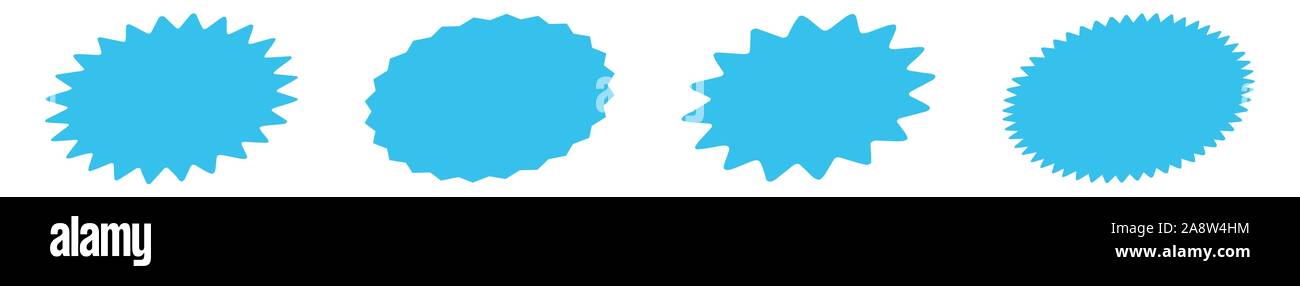 Tag Oval Blue | Special Offer Icon | Price | Logo Sticker | Deal Label ...