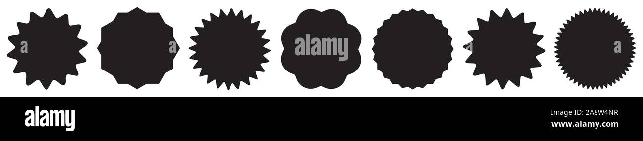 Label Badges Price Tag Pricetag Emblem Sign Black Round Circle Sale ...