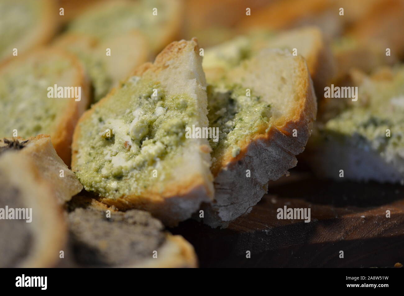 tasty mix italian panini & starters Stock Photo - Alamy
