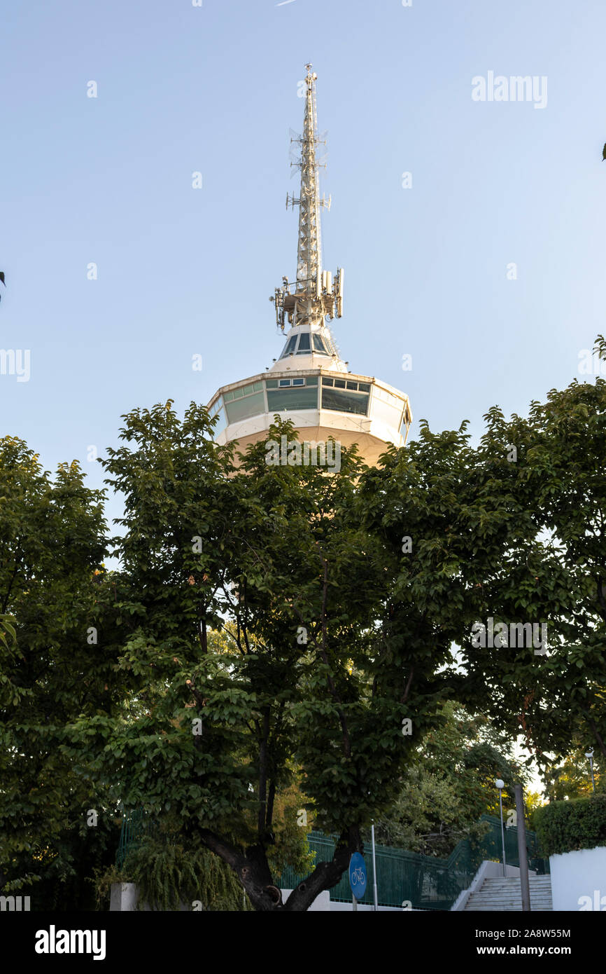 THESSALONIKI, GREECE - SEPTEMBER 22, 2019: OTE Tower in city of ...