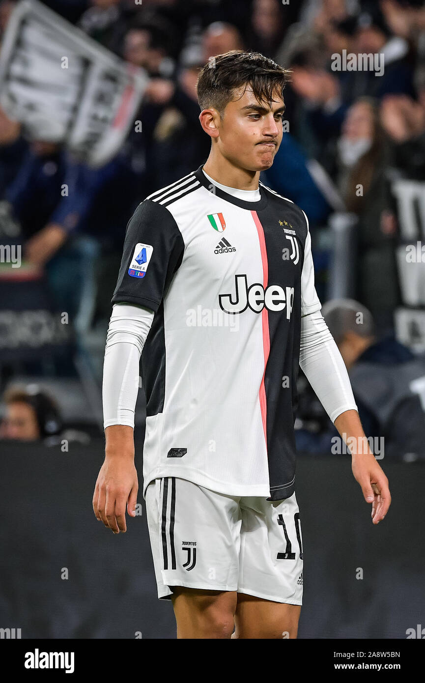 Turin, Italy. 10th Nov, 2019. Paulo Dybala of Juventus FC during the ...